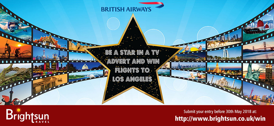 Competition - Win 2 tickets to Los Angeles & Star in a TV Advert!