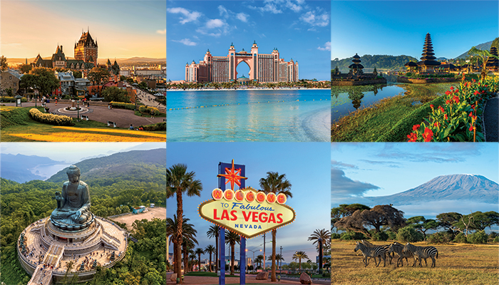 Brightsun Recommends: 40 Best Destinations Around the World